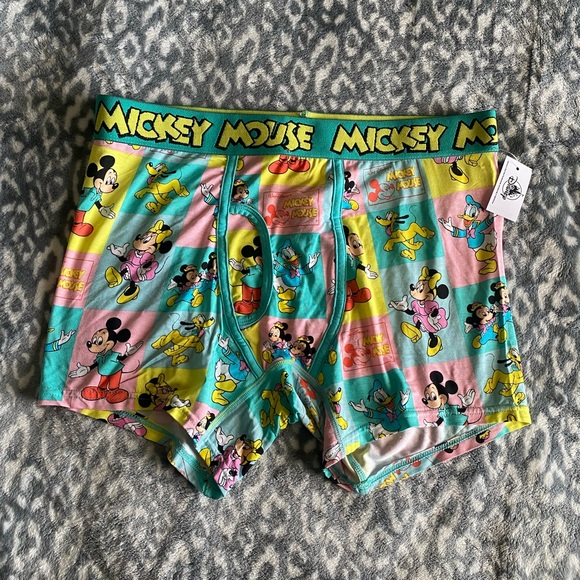 Disney | Underwear & Socks | Disney Parks Mickey Boxer Briefs | Poshmark